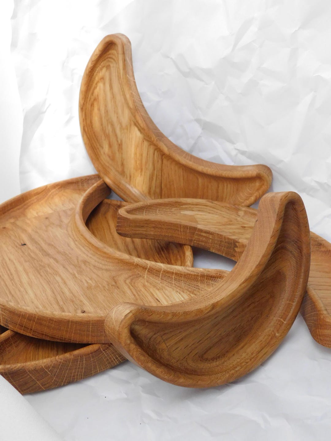 Wooden Moon Dish - Etsy