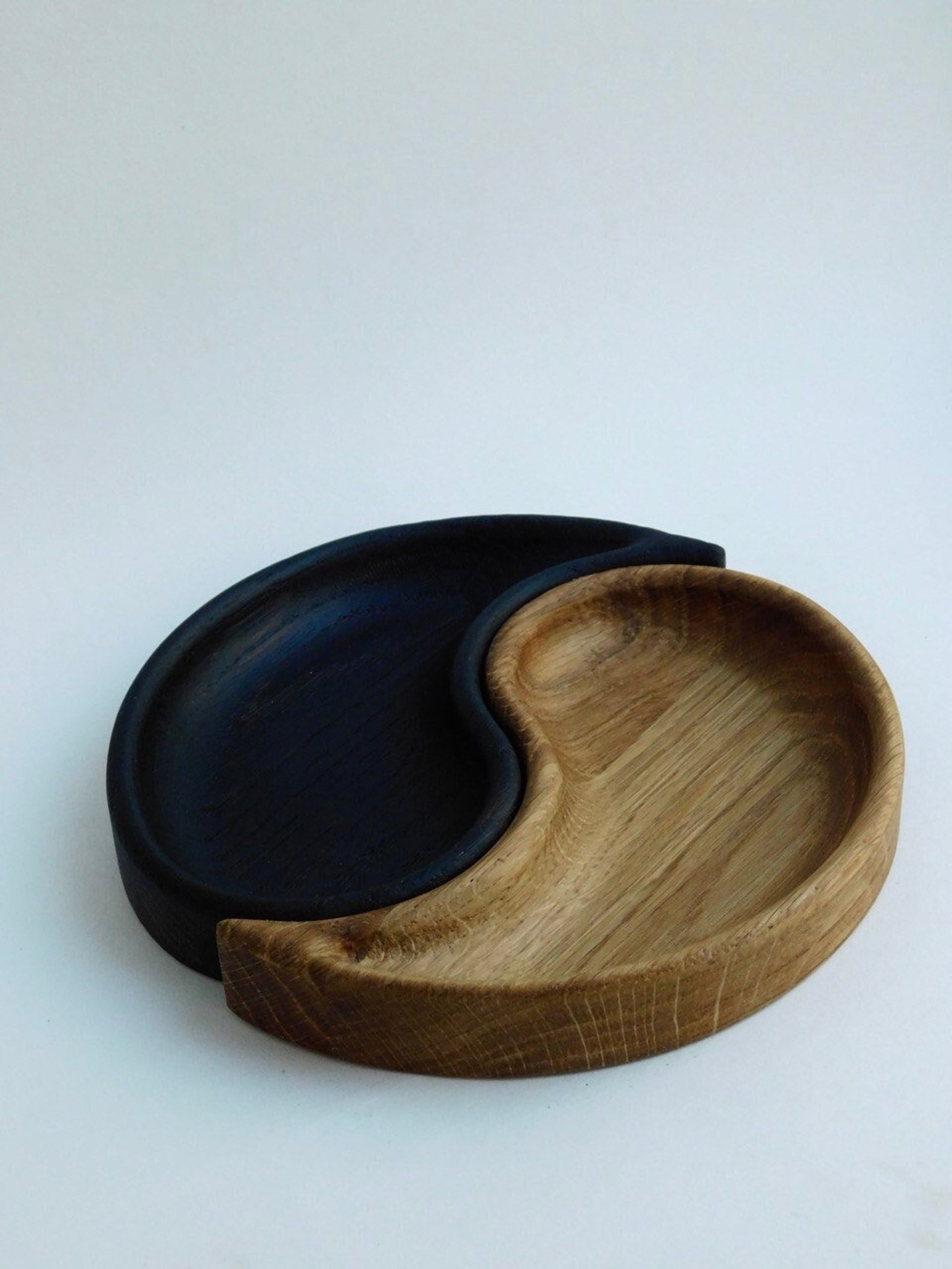 Wooden Yin-yang Plates - Etsy