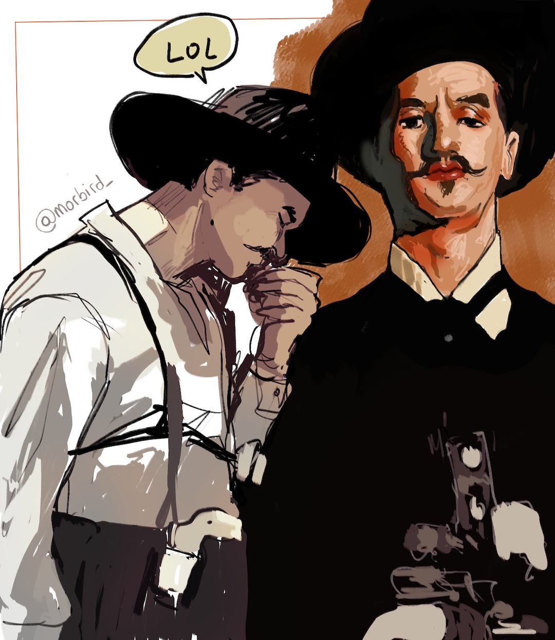 DOC HOLLIDAY, Tombstone 1993, Val Kilmer, Western, Movie Art, Fanart ...