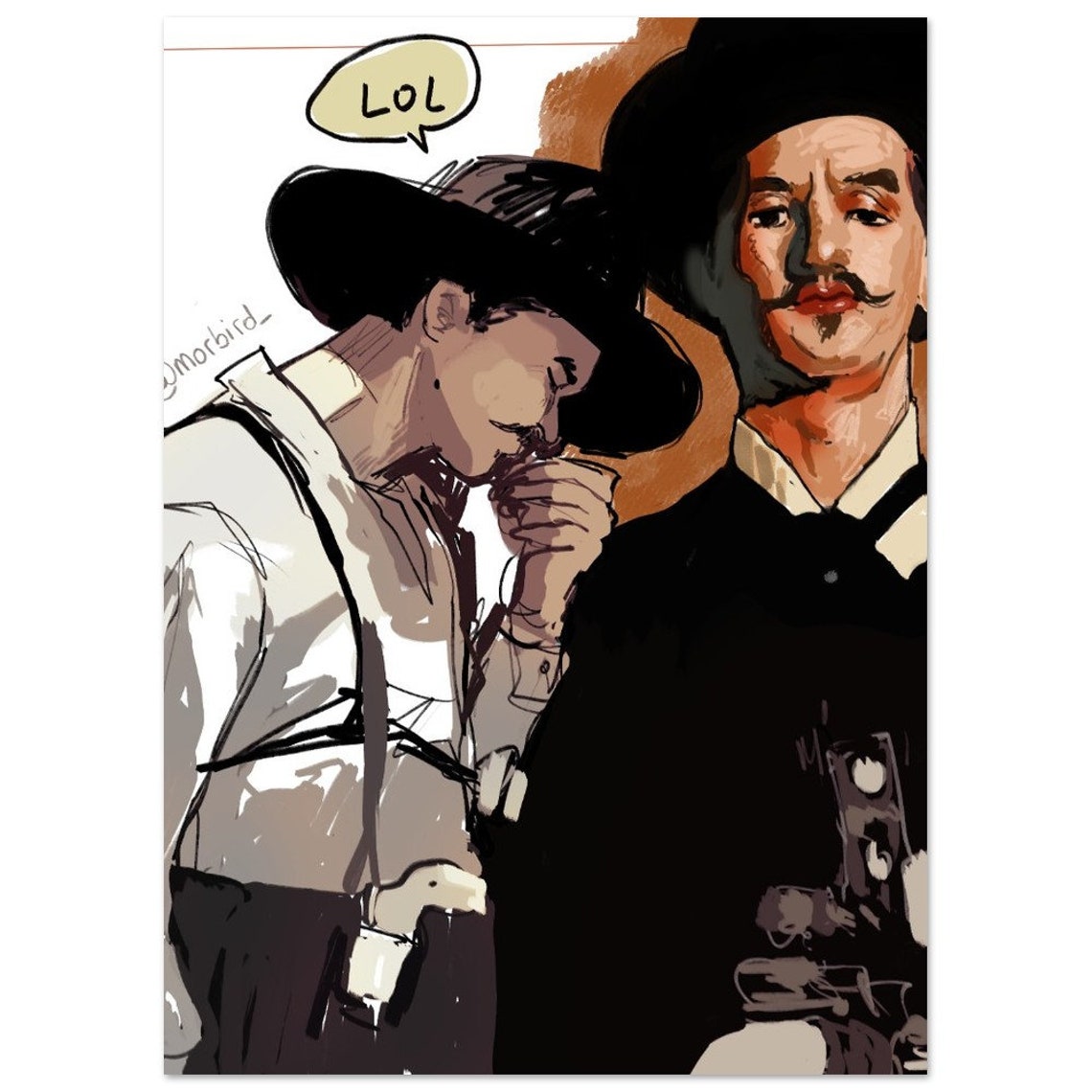 DOC HOLLIDAY, Tombstone 1993, Val Kilmer, Western, Movie Art, Fanart ...