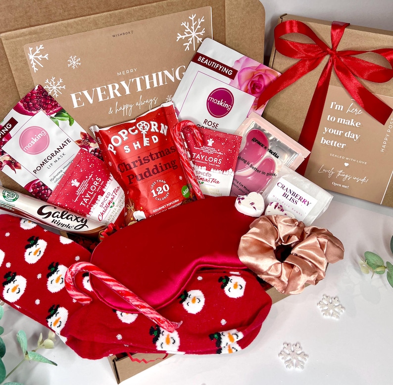 Christmas Gift for Her, Christmas Gift Box for Ladies, Christmas Pamper ...