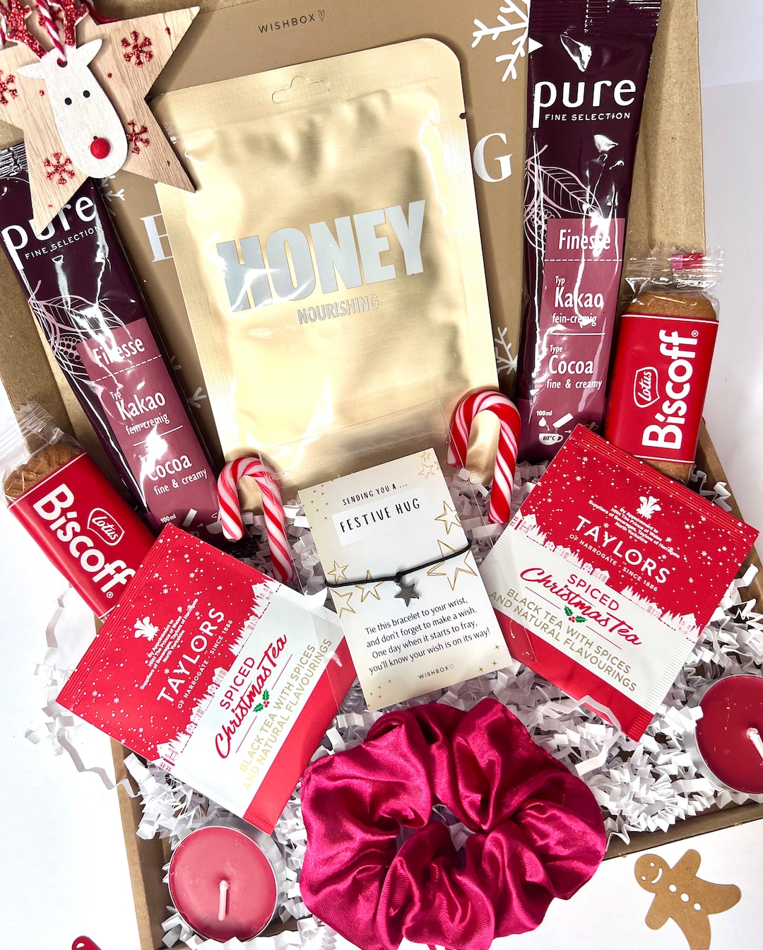 Mini Secret Santa Gift Her Christmas Gift for Her Treat Box - Etsy