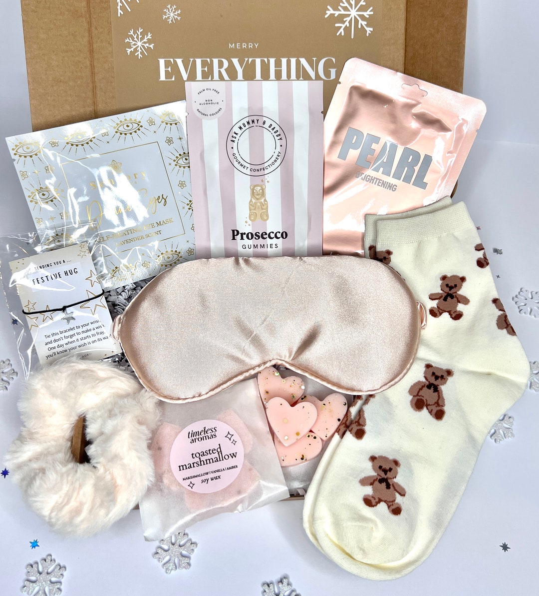 Cosy Christmas Gift for Her, Ladies Gift Box, Birthday Hampers, Pamper ...