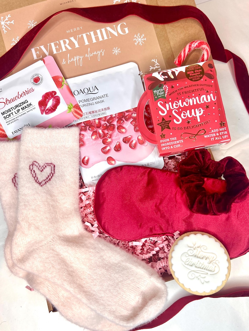 Ladies Christmas Pamper Gift, Women's Spa Set, Gift Hamper for ...