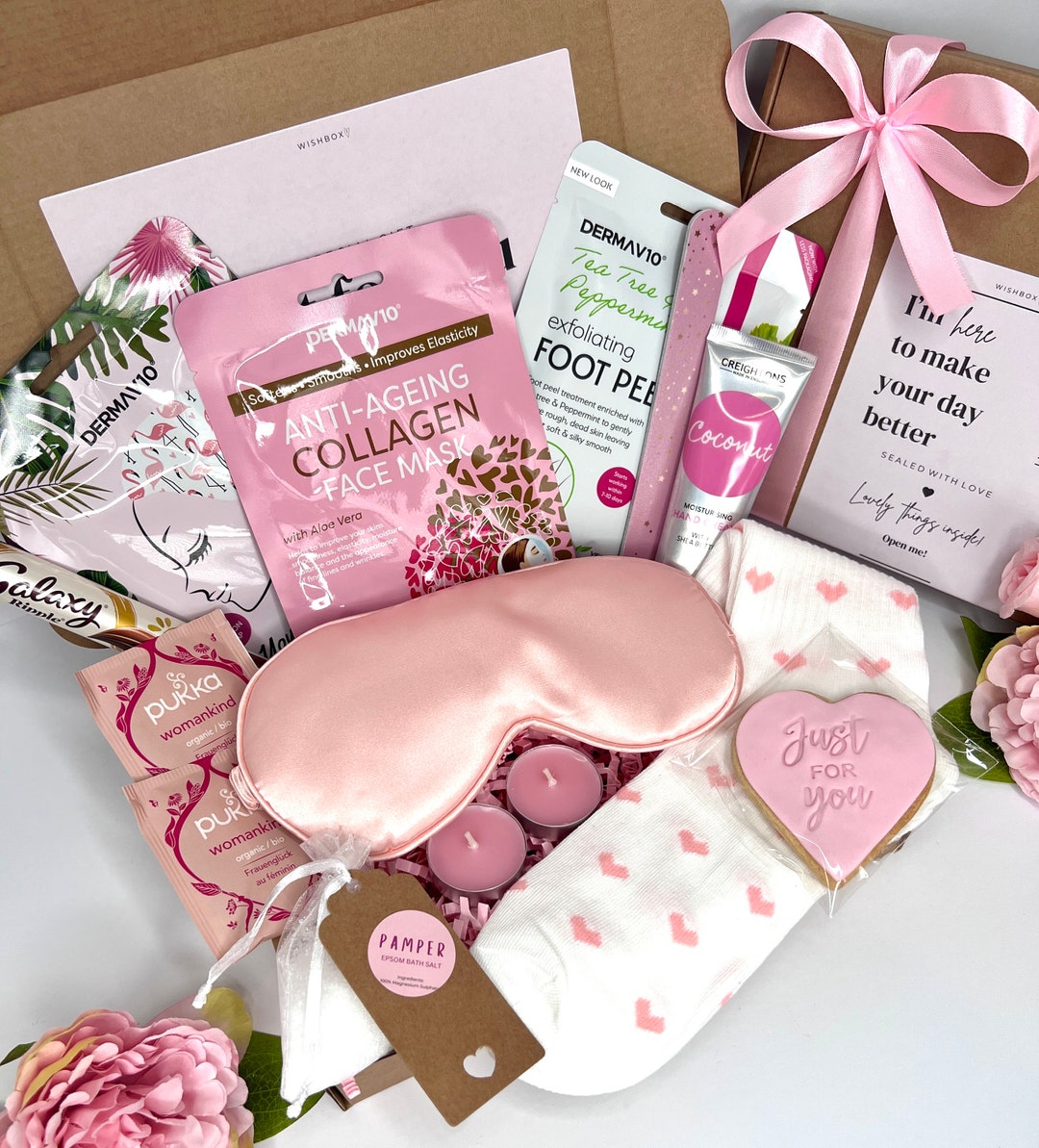 Self Care Box for Her, Self Care Gift for Women, Care Package for Her ...