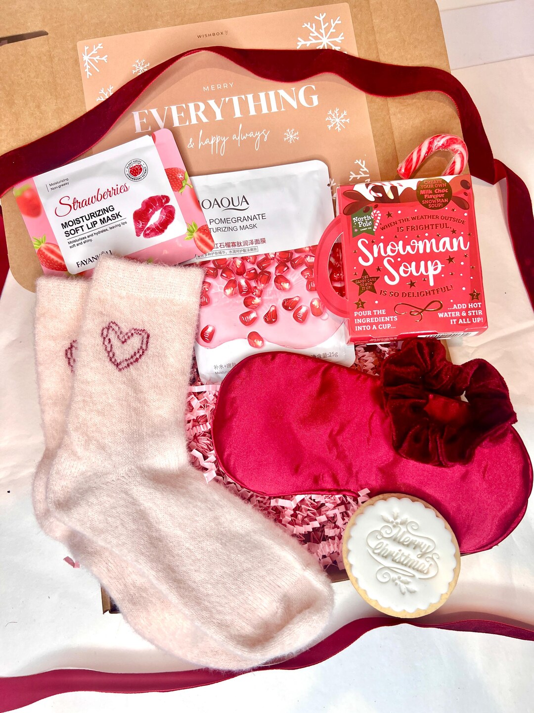 Ladies Christmas Pamper Gift, Women's Spa Set, Gift Hamper for ...