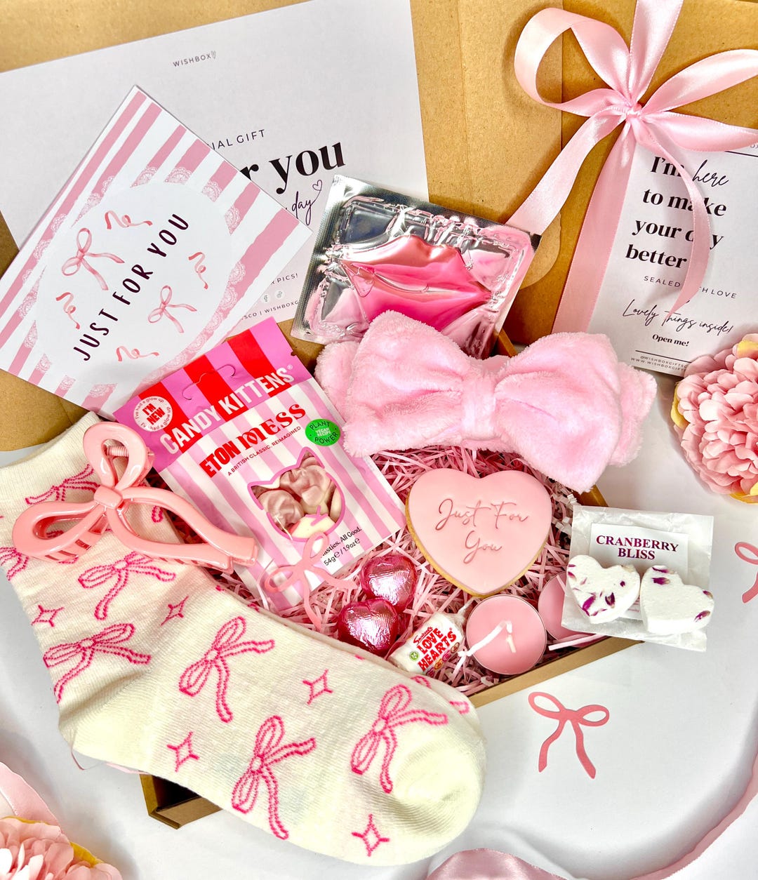 Daughter Gift, Girls Pamper Box With Socks, Teenager Pamper Set, Cute ...