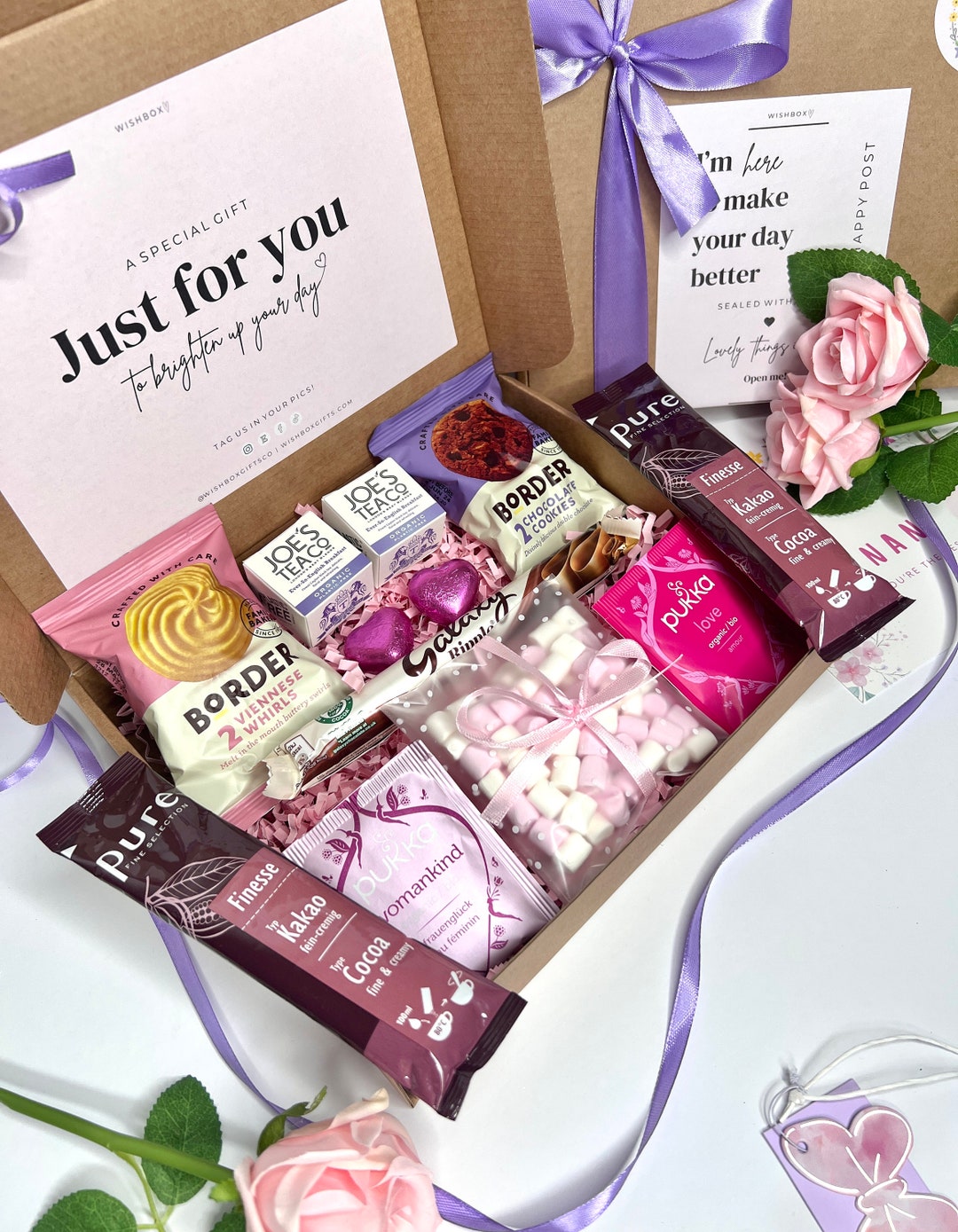 Hug in a Mug Gift, Get Well Soon Gift, Hot Drinks Gift Box, Thinking of ...