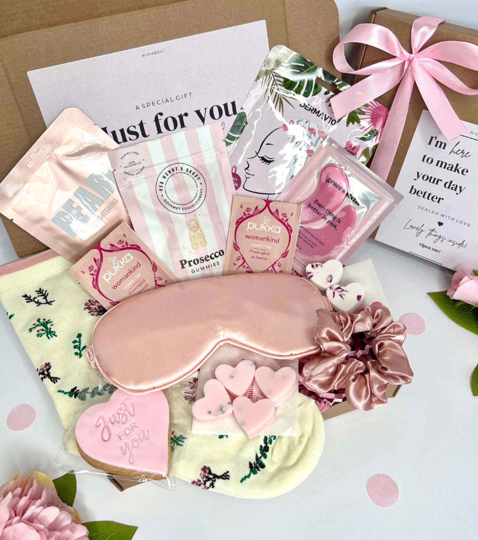 Christmas Pamper Gift for Her, Cosy Night in Pamper Hamper, Pamper Box ...