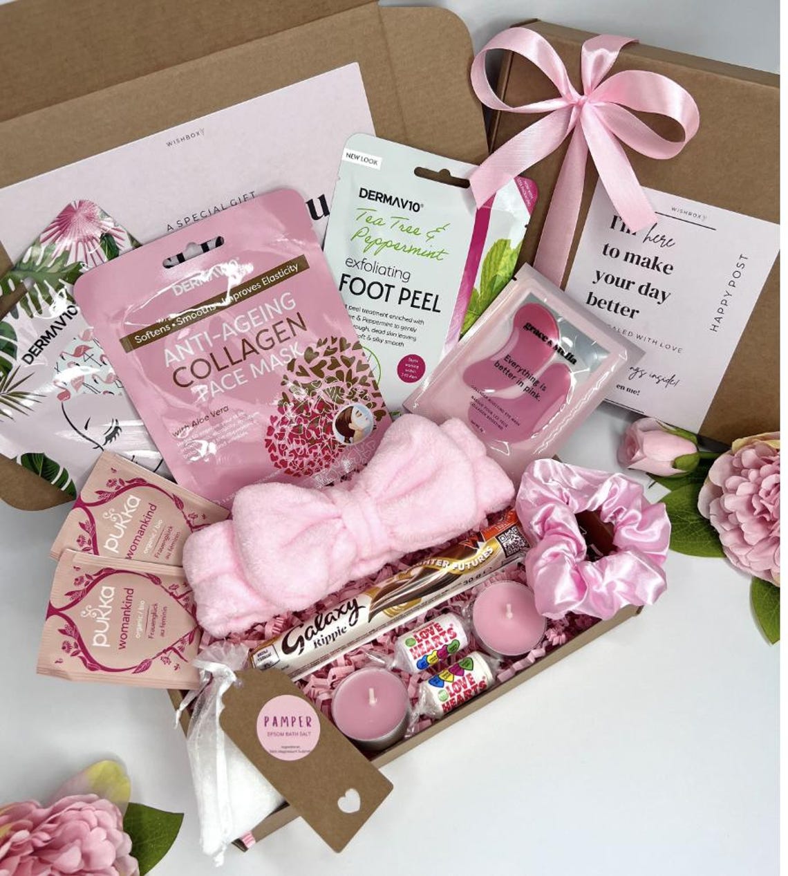 Spa Gift Boxes, Spa Gift Box for Her, Spa Gift Box for Women ...