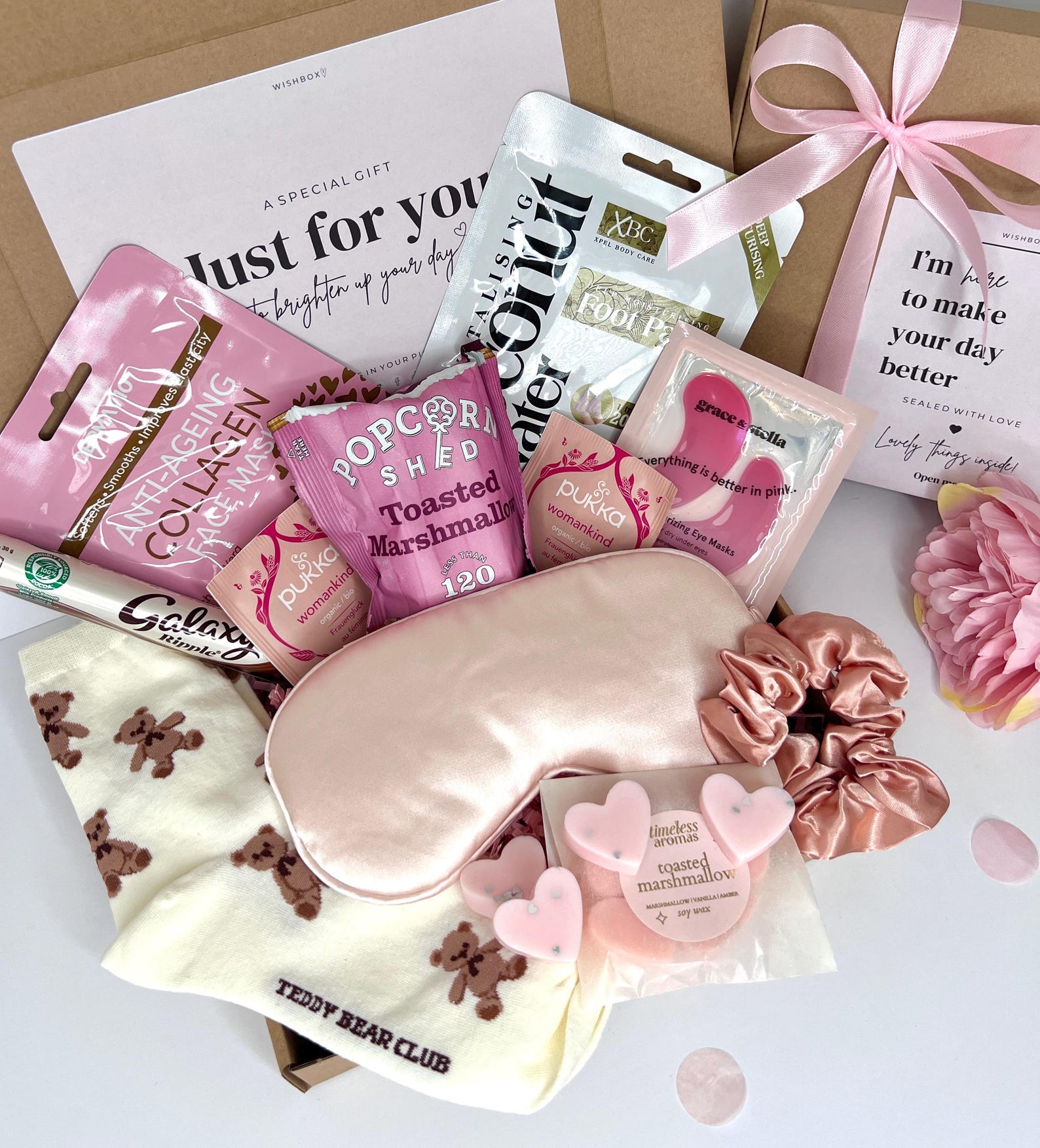 Christmas Pamper Gift for Her, Cosy Night in Pamper Hamper, Pamper Box ...