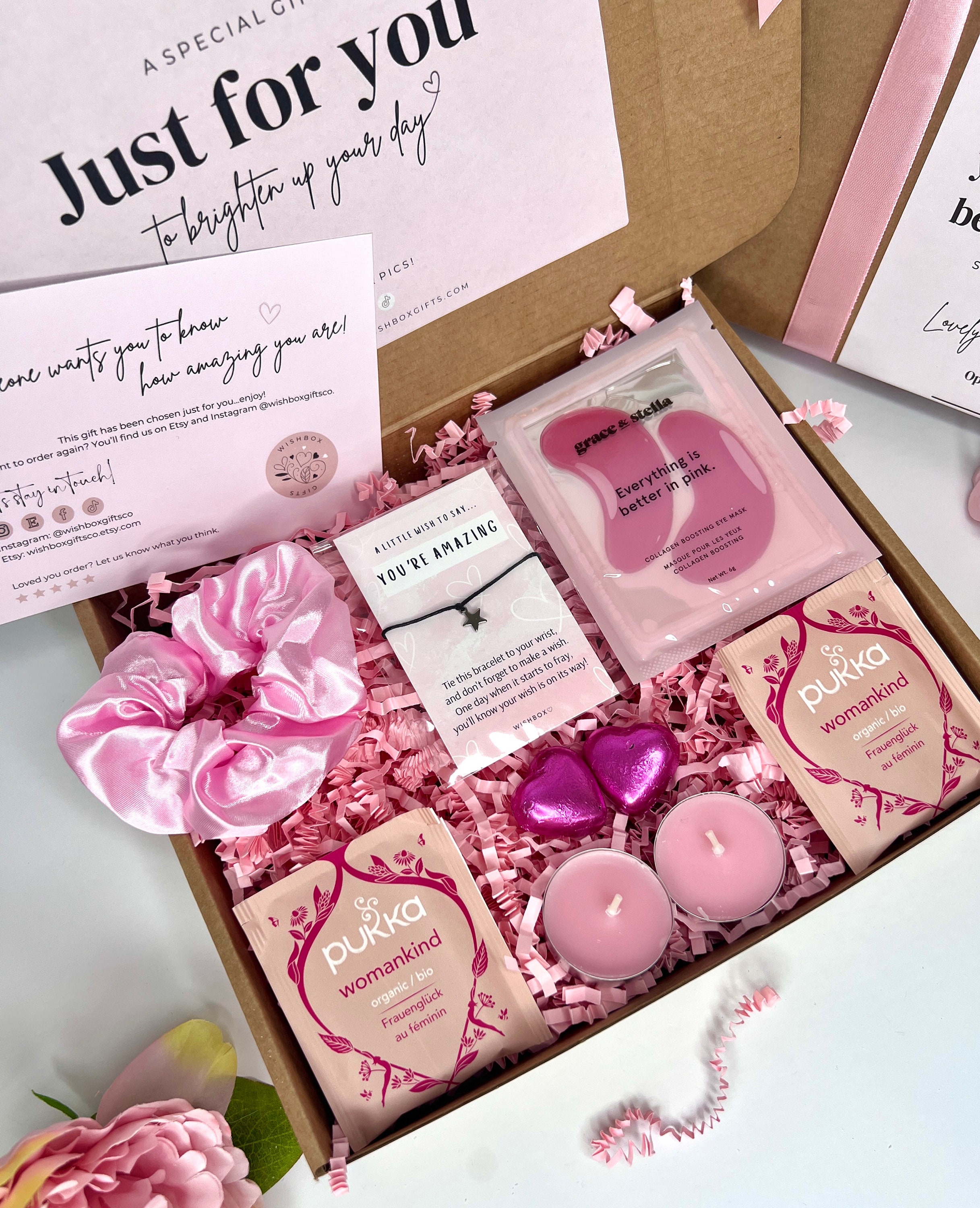 Self Care Box for Her, Self Care Gift for Women, Care Package for Her ...