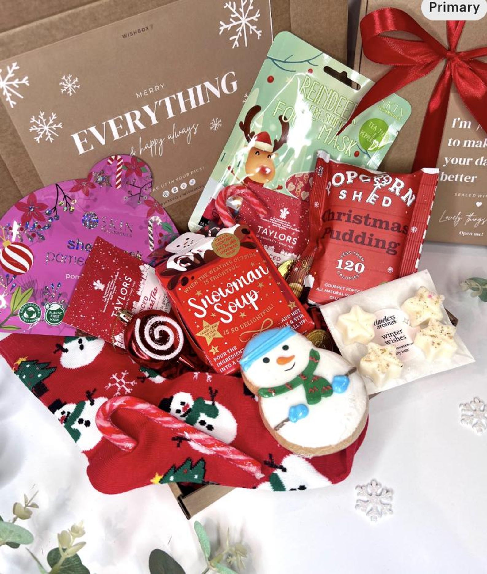 Christmas Gift for Her, Christmas Gift Box for Ladies, Christmas Pamper ...