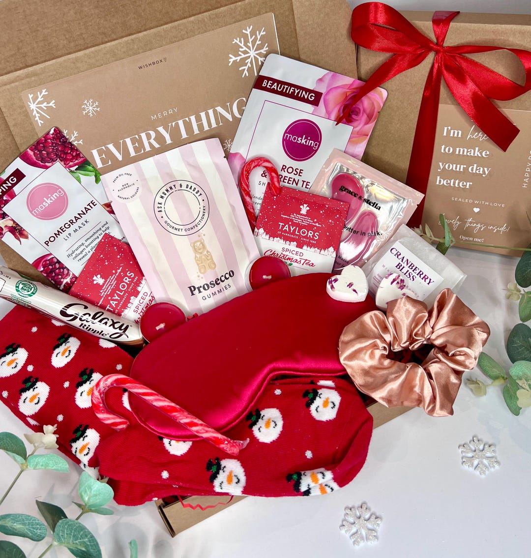 Christmas Pamper Gift, Christmas Pamper Set for Her, Christmas Eve ...