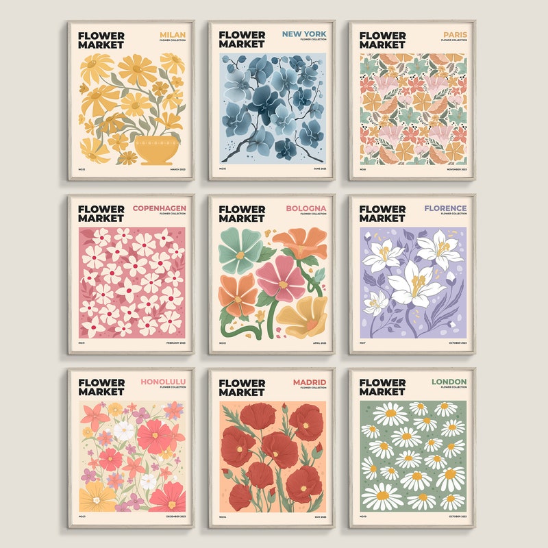 Floral Prints - Etsy