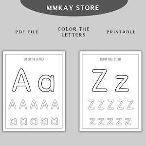 Printable Preschool Learning Kit, Alphabet & Numbers Worksheets ...