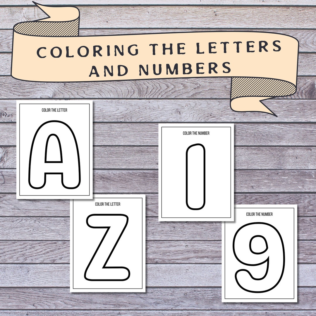Printable Preschool Learning Kit, Alphabet & Numbers Worksheets ...