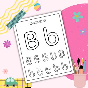 Printable Preschool Learning Kit, Alphabet & Numbers Worksheets ...