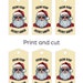 Santa Gift Labels Secret Santa Printable Tags Ideal for - Etsy