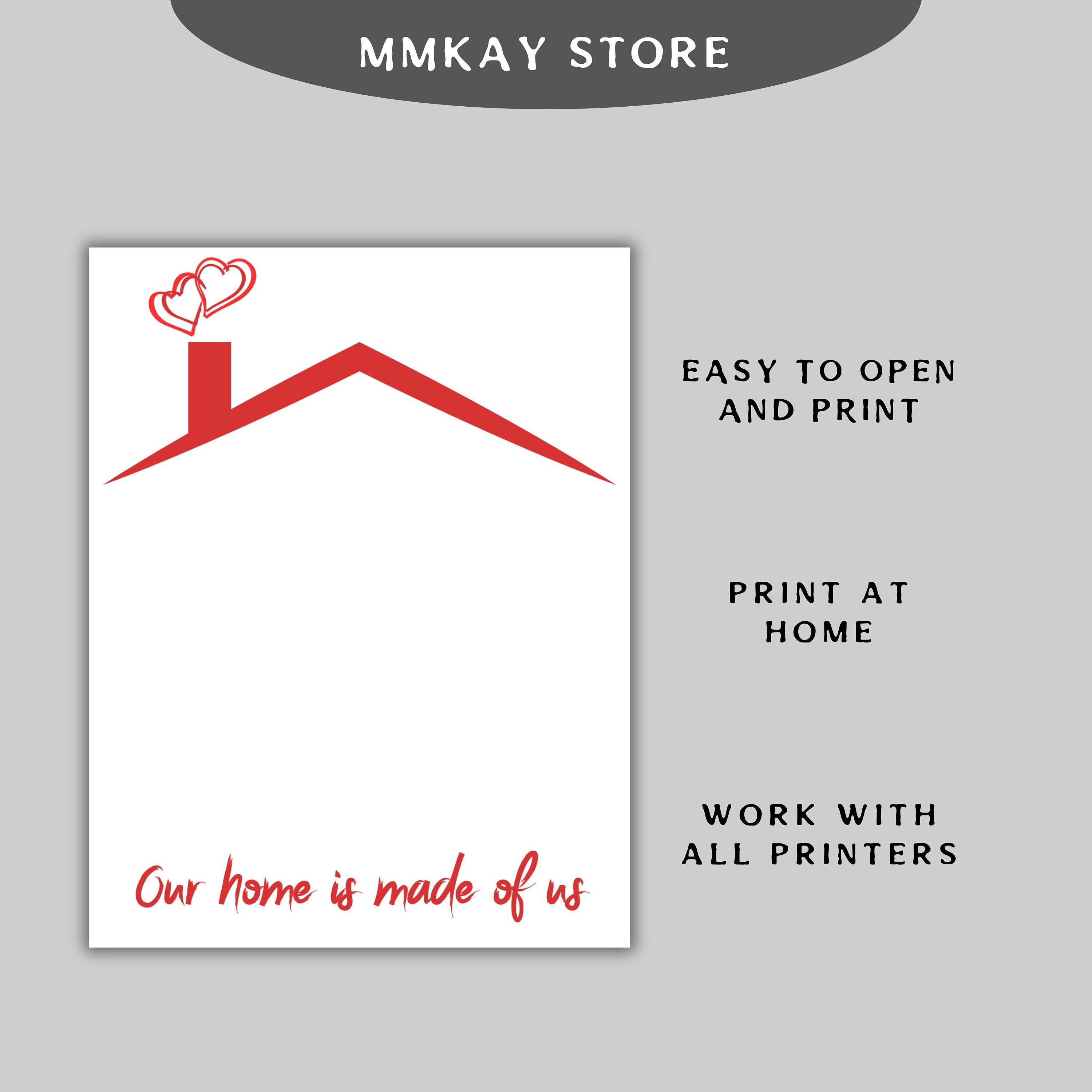 Handprint Art Craft, Printable Keepsake Craft for Kids, Perfect Gift ...