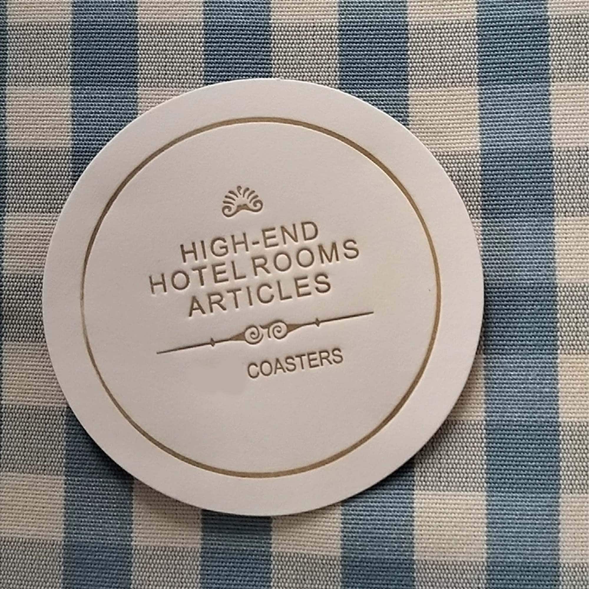 Disposable Paper Coasters, Customized Coaster, Personalized Paper ...