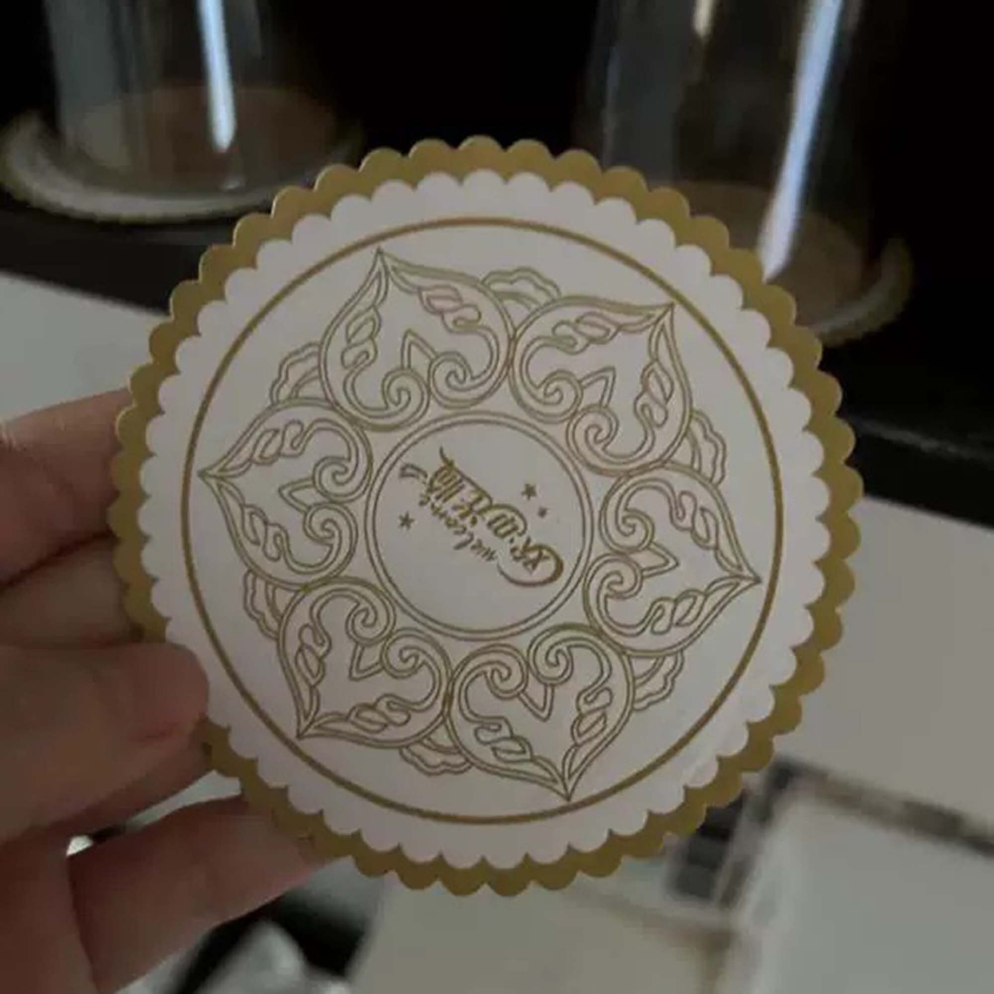 Disposable Paper Coasters, Customized Coaster, Personalized Paper ...