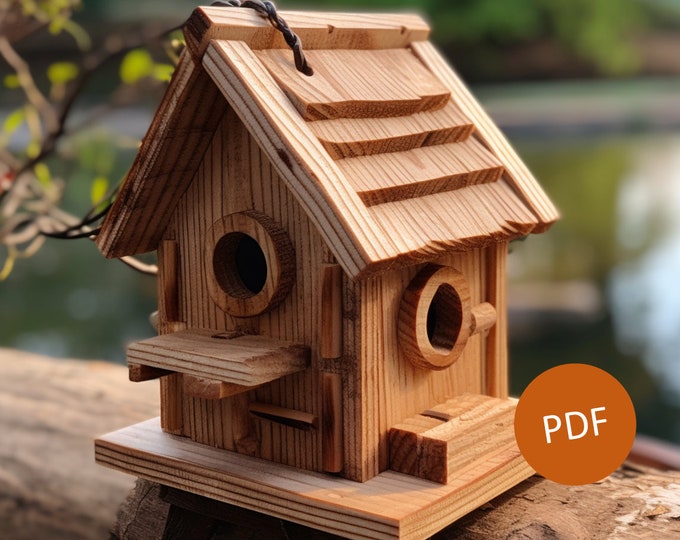 The Robin - DIY Birdhouse Kit: Create Your Feathered Friends' Dream ...