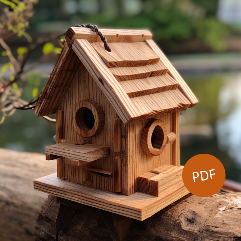 The Robin - DIY Birdhouse Kit: Create Your Feathered Friends' Dream ...
