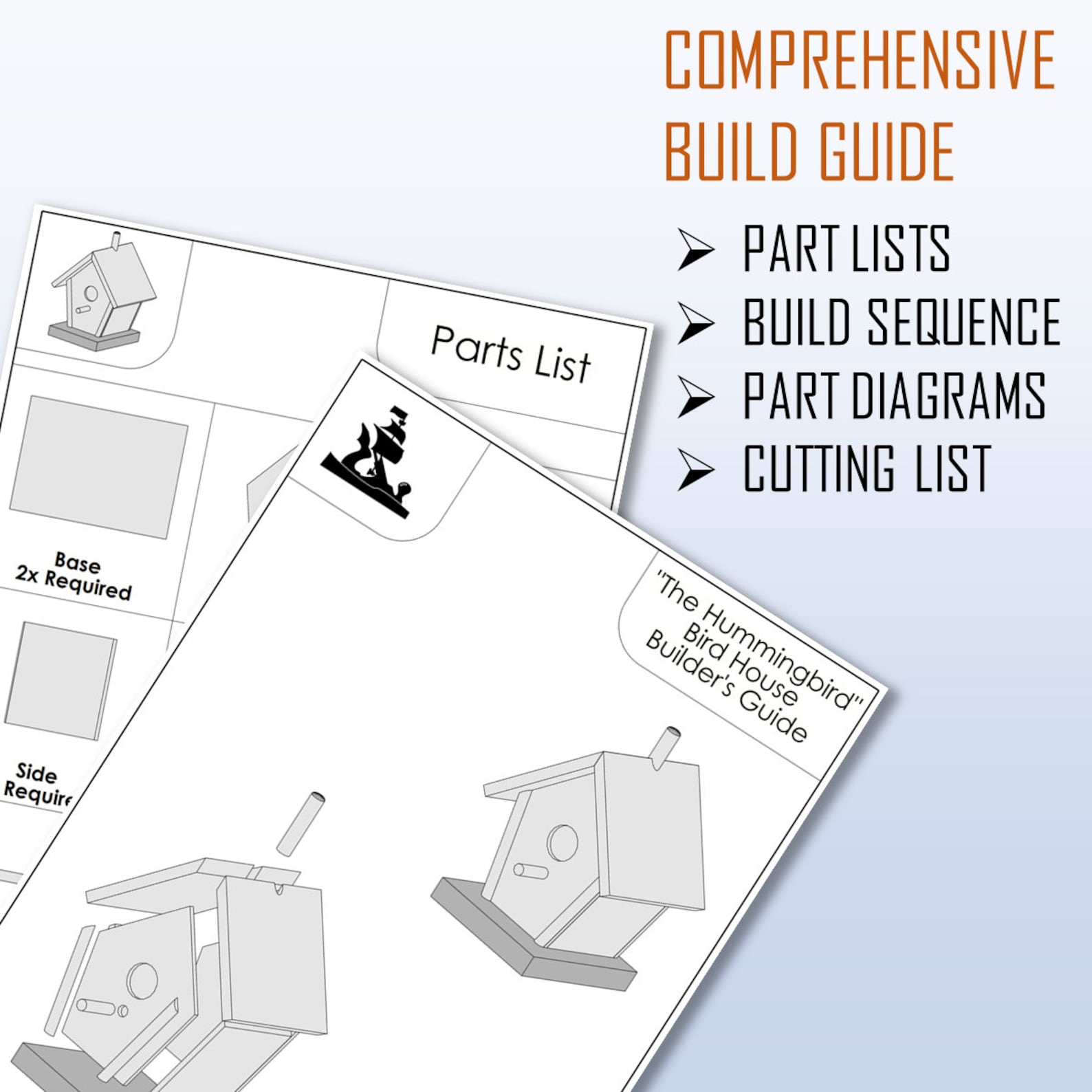 The Hummingbird - DIY Birdhouse Kit: Create Your Feathered Friends ...