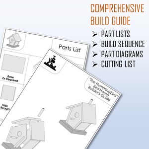 The Hummingbird - DIY Birdhouse Kit: Create Your Feathered Friends ...