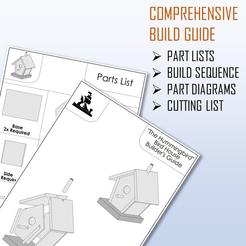 The Hummingbird - DIY Birdhouse Kit: Create Your Feathered Friends ...