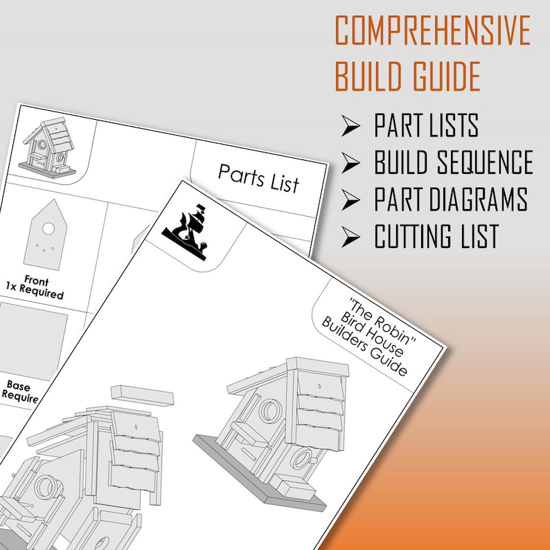 The Robin - DIY Birdhouse Kit: Create Your Feathered Friends' Dream ...