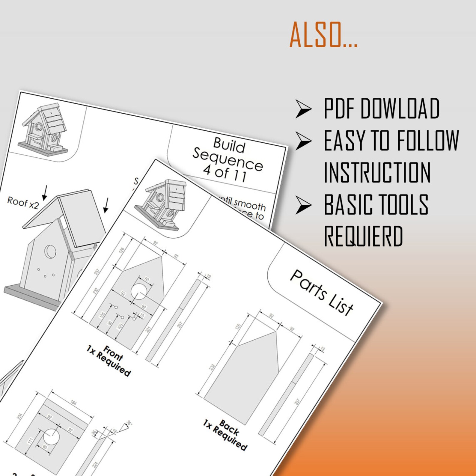 The Robin - DIY Birdhouse Kit: Create Your Feathered Friends' Dream ...