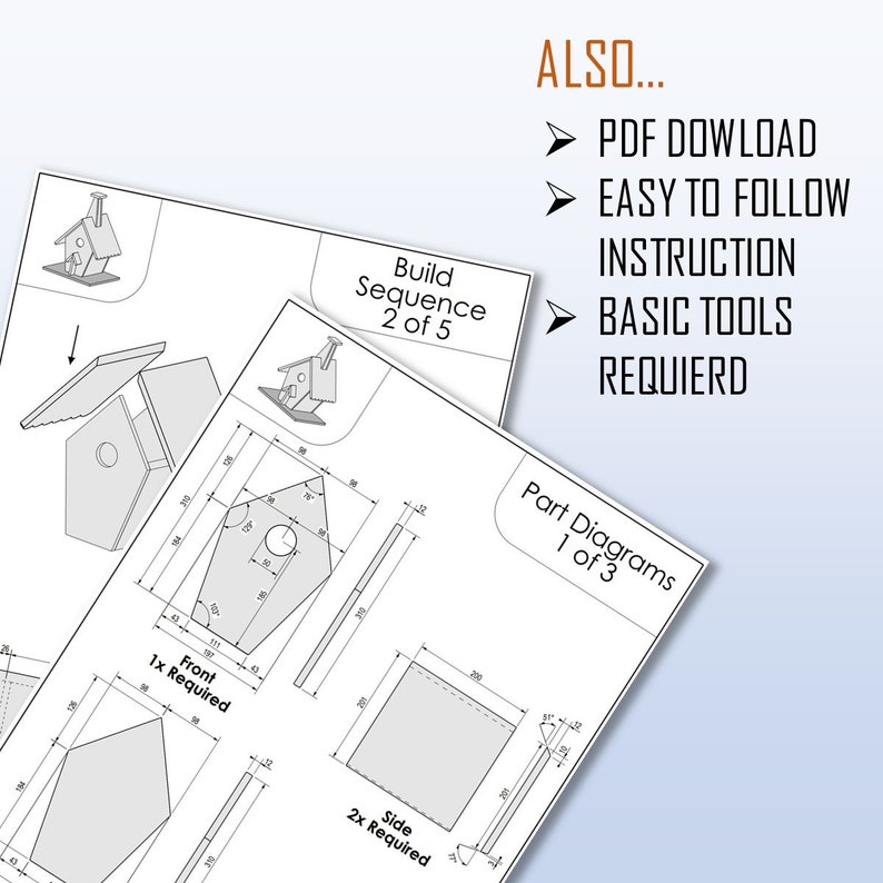 The Swallow - DIY Birdhouse Kit: Create Your Feathered Friends' Dream ...