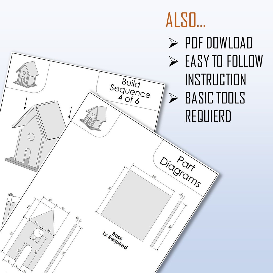 The Swift - DIY Birdhouse Kit: Create Your Feathered Friends' Dream ...
