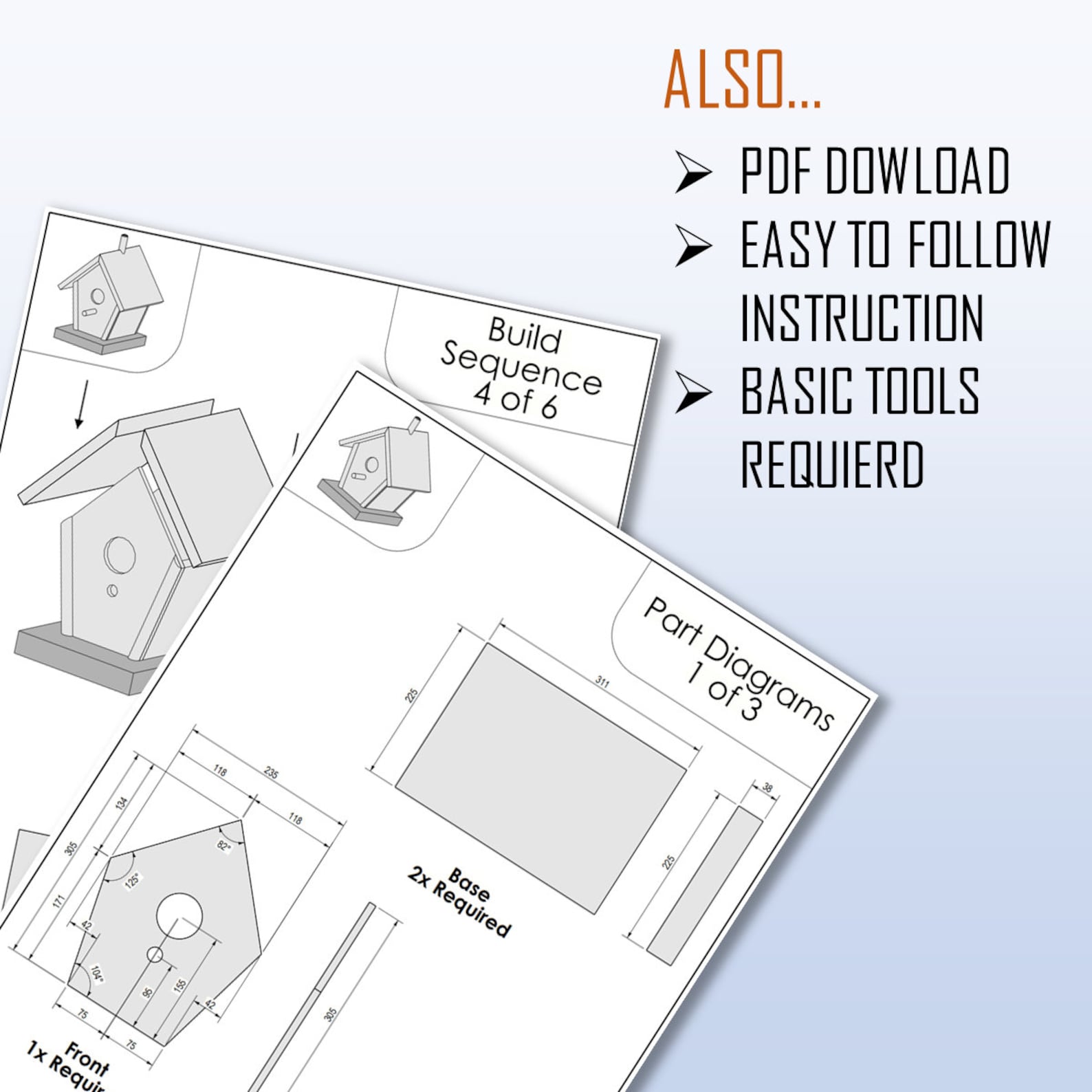 The Hummingbird - DIY Birdhouse Kit: Create Your Feathered Friends ...