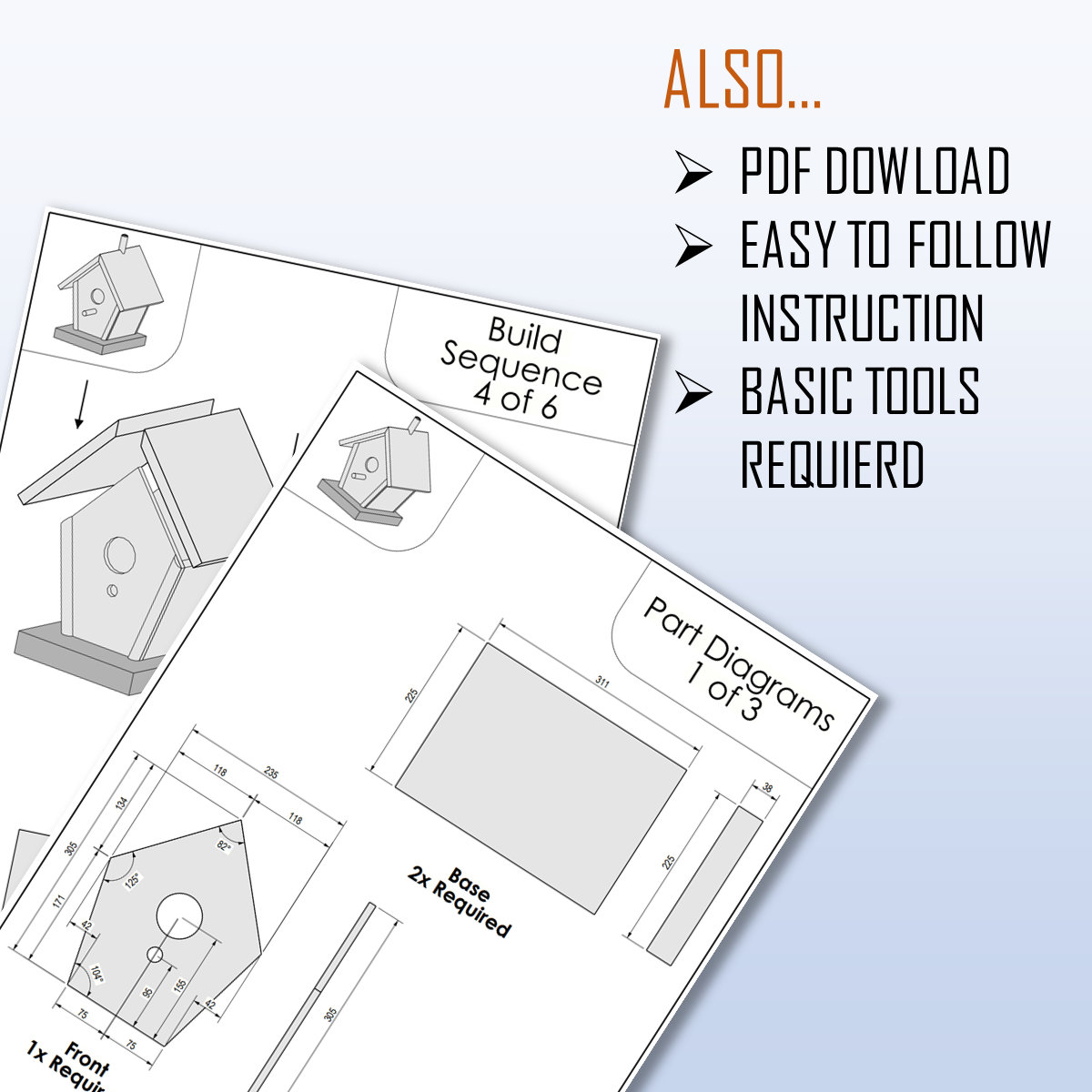 The Hummingbird - DIY Birdhouse Kit: Create Your Feathered Friends ...