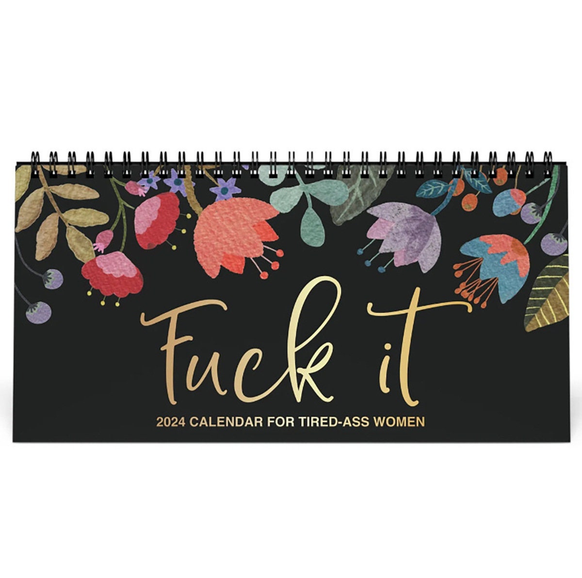 2024 New Calendar For Tired-Ass Women Funny Calendar 2024 U.S, Home ...