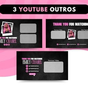 Youtube Branding Kit, Youtube Banner Kit, DIY Video Banner Template ...