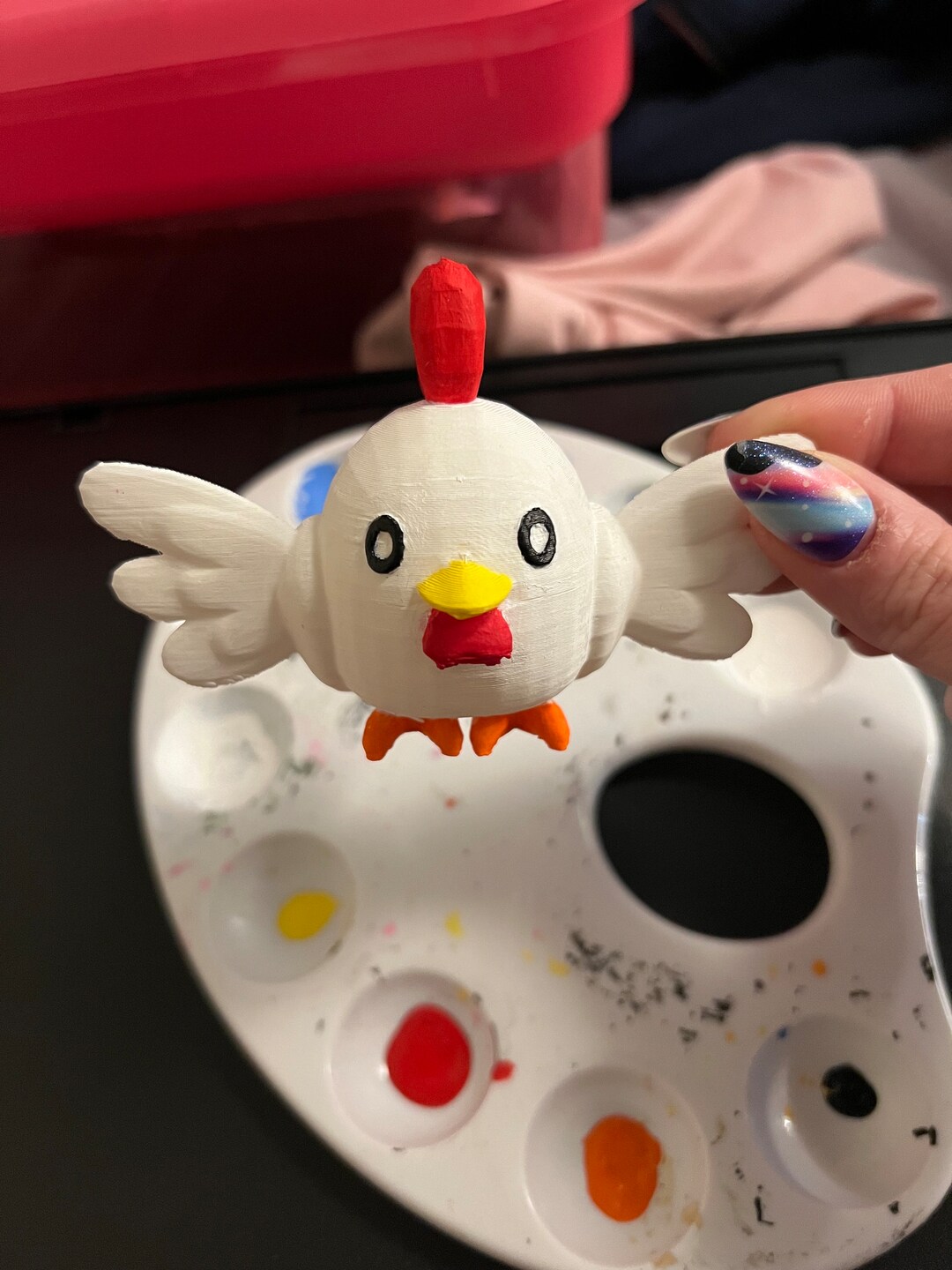 Hand Painted Palworld Chikipi - Etsy
