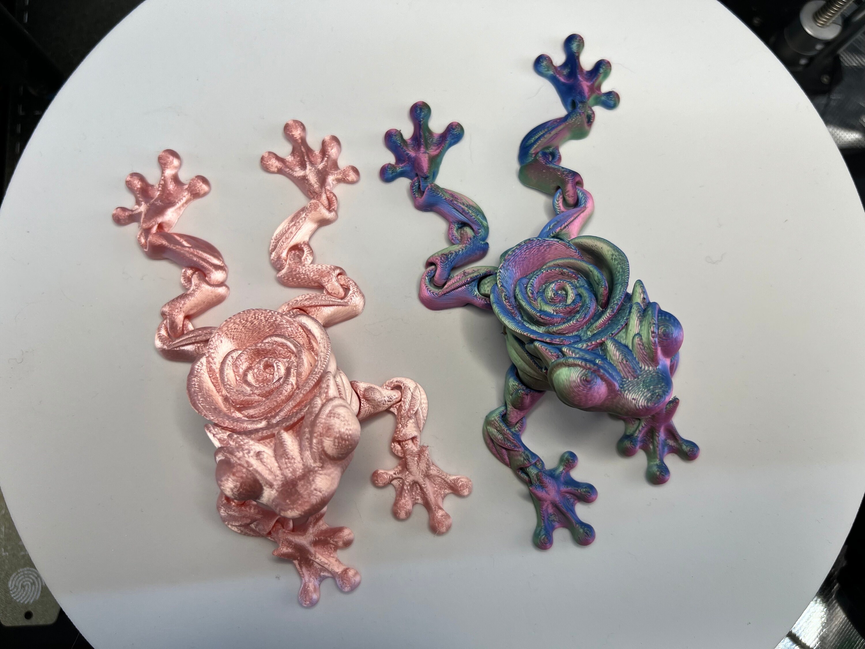 Articulated Rose Frog - Fidget/sensory Toy - Cinderwing3d Authorized ...