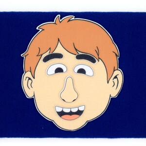 Emotions Activity - Felt Set/ Quiet Book / Kindergarten Game ...