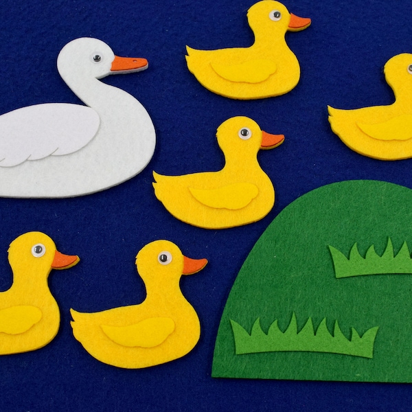 Felt Ducks - Etsy