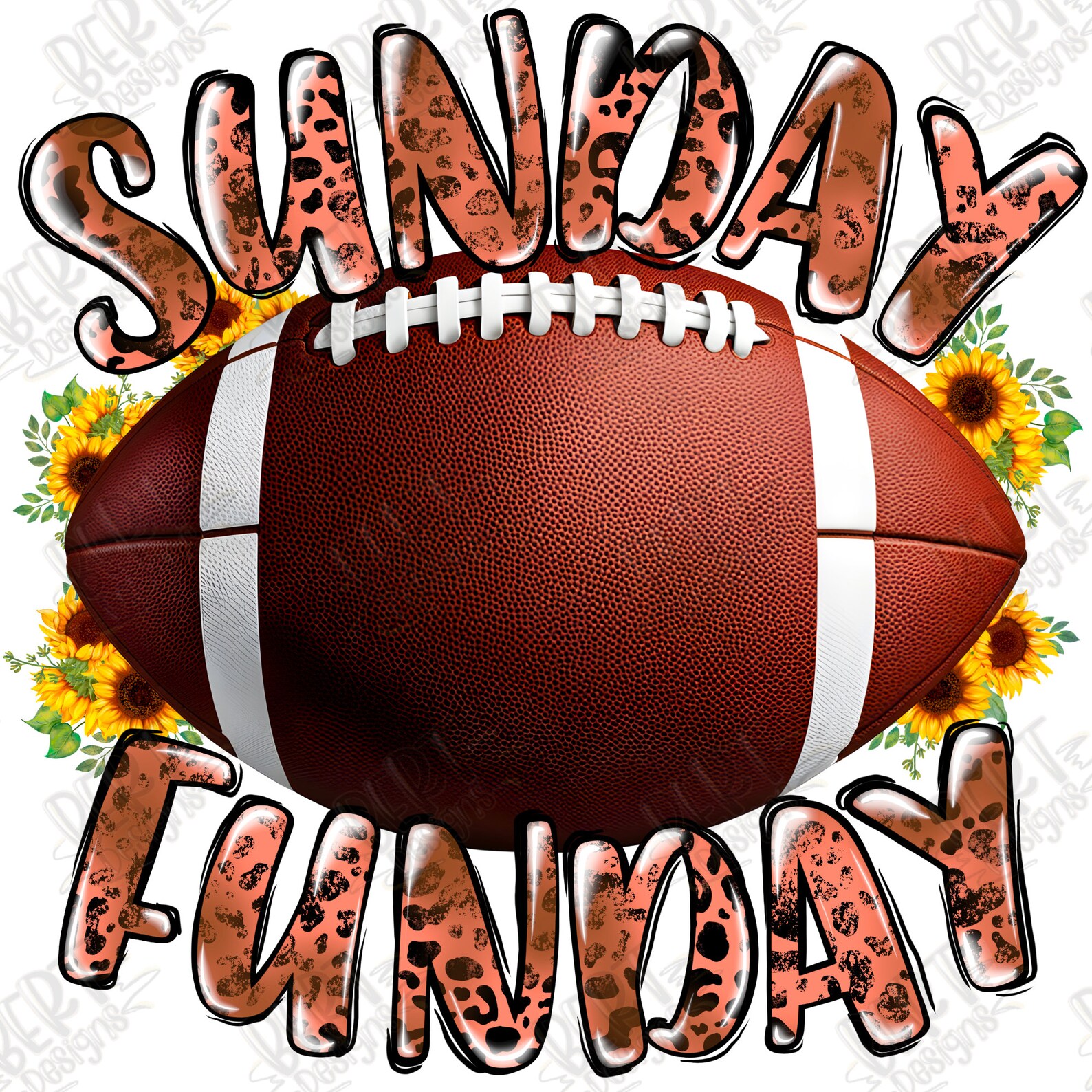 Sunday Funday Png Sublimation Football Sublimation Football Sayings Png ...