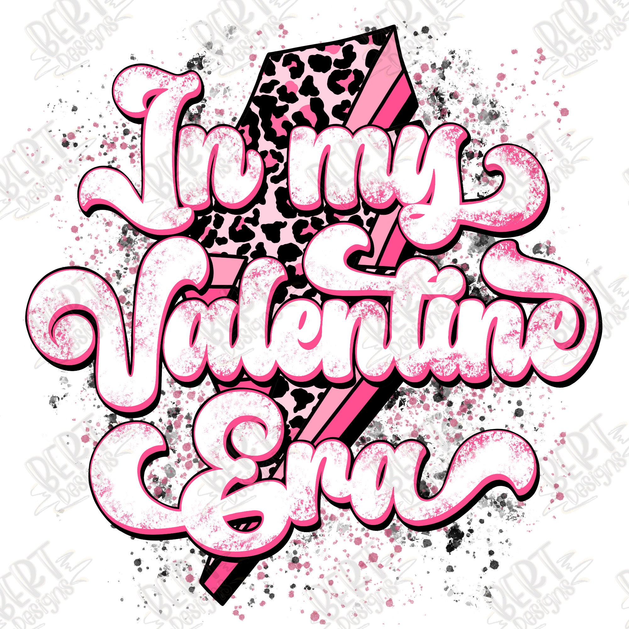 In My Valentine Era Sublimation Png Valentines Day Quotes Png Retro ...