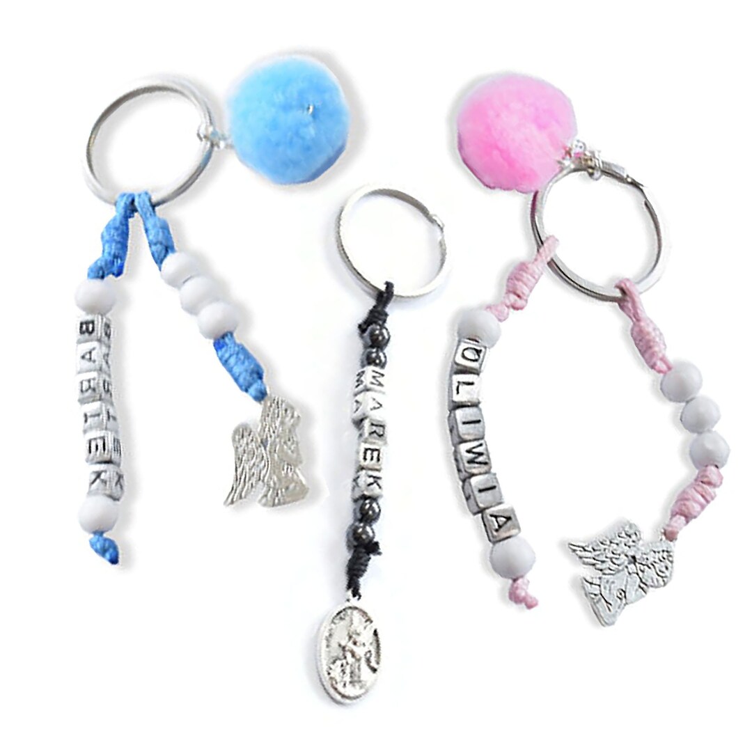 Name Pendant, Keychains for Boy, Name Pendant, Keychains for Baby Girl ...