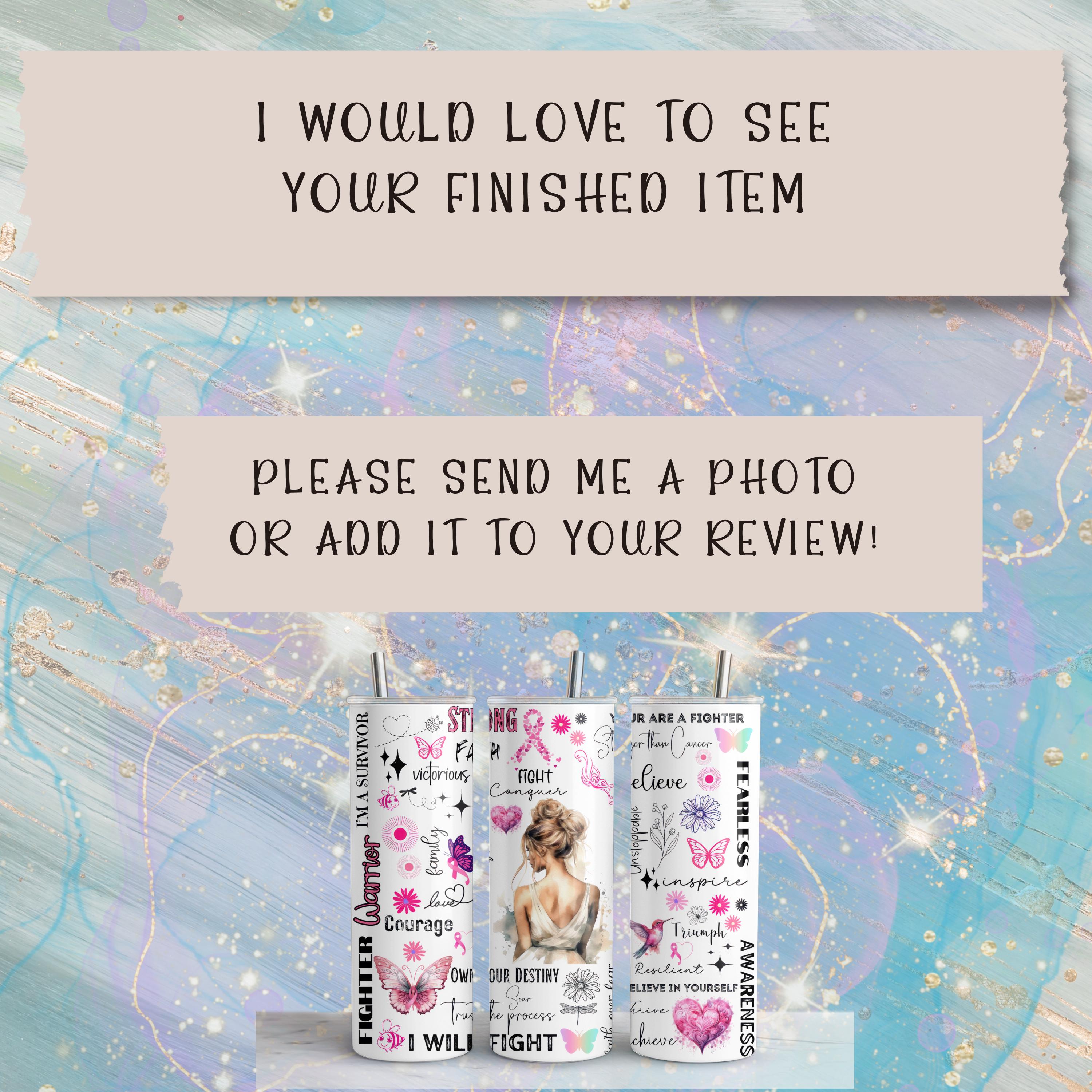 Positive Affirmation Tumbler Wrap PNG Motivational Word Collage Mental ...