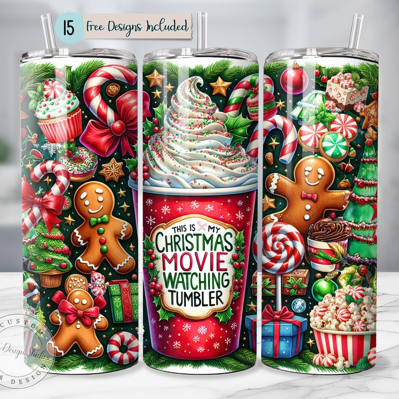 Tumbler Hot Cocoa Designs - Etsy