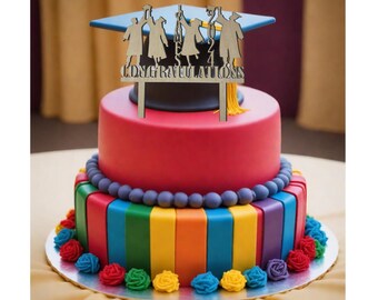 Custom Graduation Cake Topper - Etsy