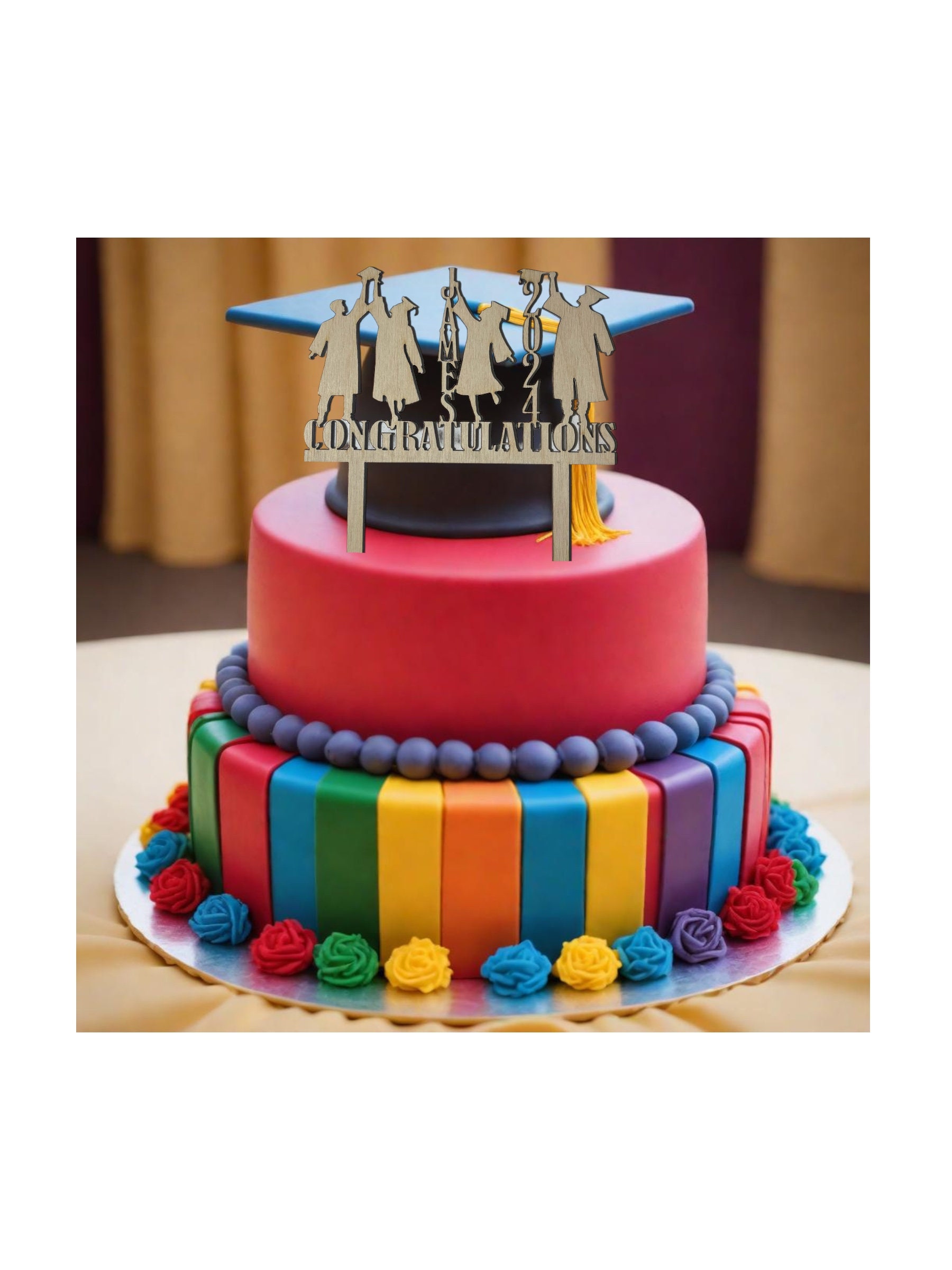 Custom Graduation Cake Topper - Etsy